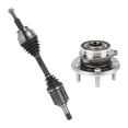 AutoShack Front CV Axle Shaft Wheel Hub Bearing Assembly for Jeep ...