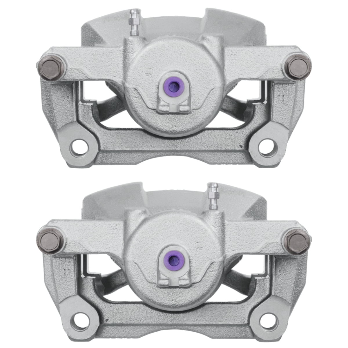AutoShack Front New Brake Calipers Assembly with Bracket Set of 2 ...