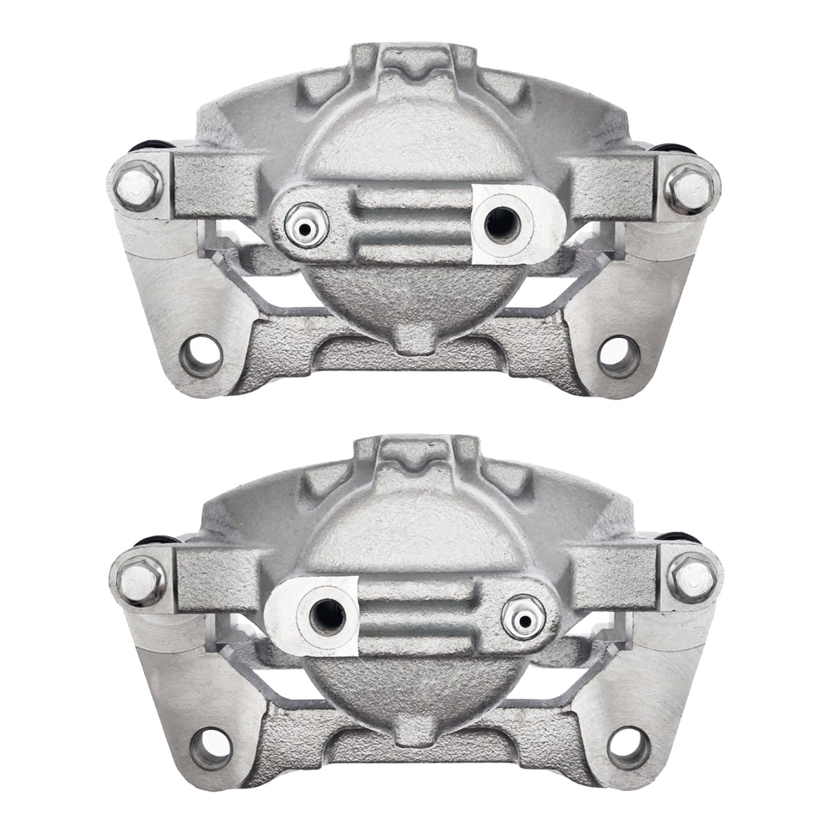 AutoShack Front Brake Calipers Set of Assembly with Bracket Replacement ...