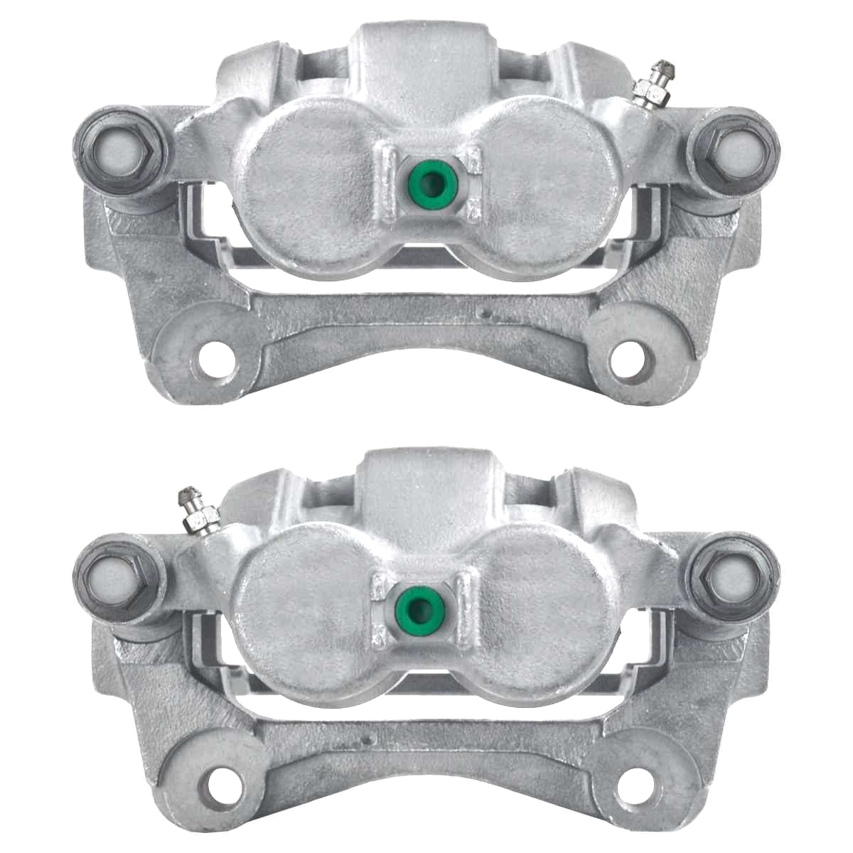 AutoShack Front New Brake Calipers with Bracket Assembly Set of 2 ...