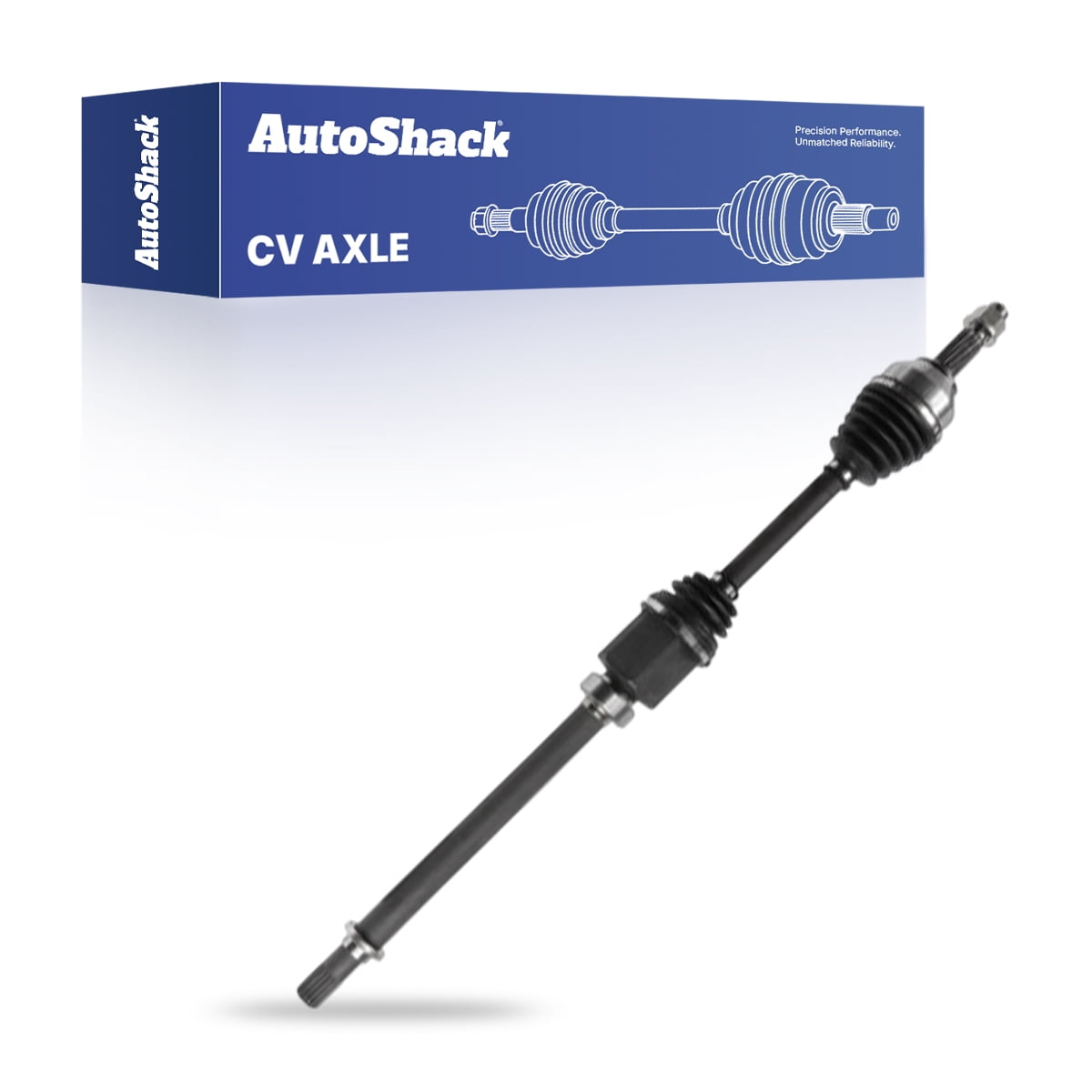 AutoShack Front CV Axle Drive Shaft Assembly, Passenger Side, Neoprene ...