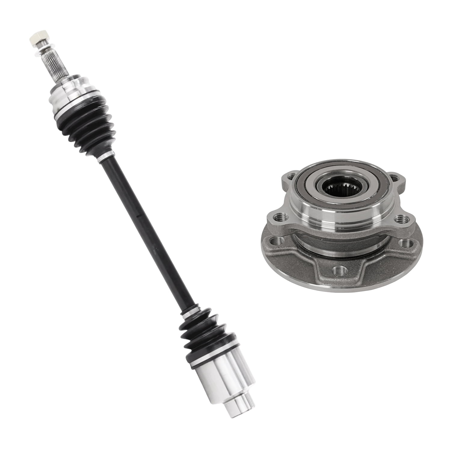 AutoShack Front Right CV Axle Shaft Wheel Hub Bearing Assembly ...