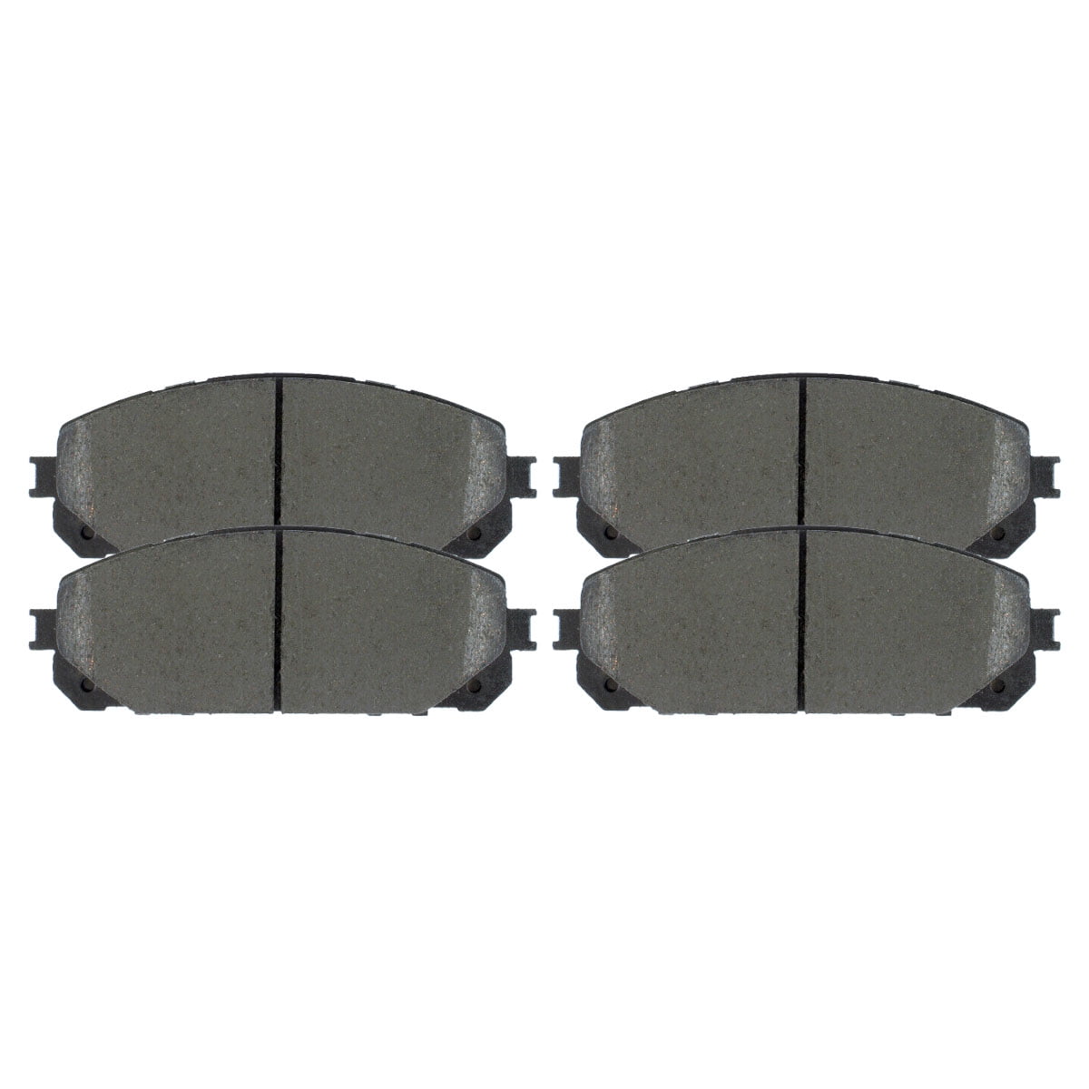 AutoShack Front Performance Ceramic Brake Pad Kit Driver and Passenger ...