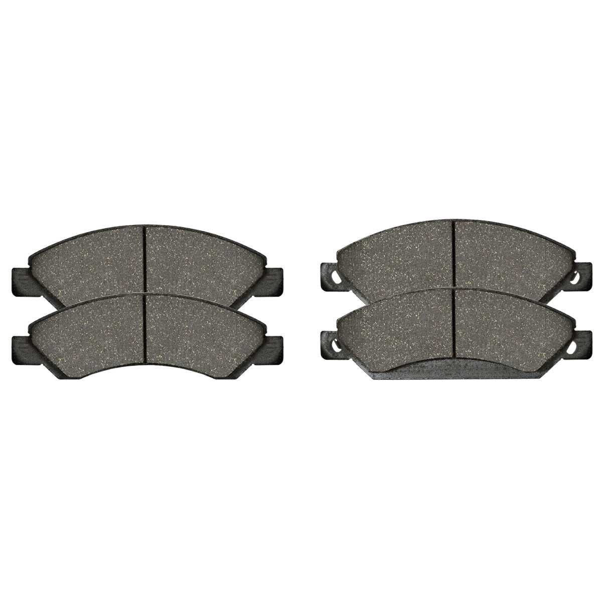 AutoShack Front Performance Ceramic Brake Pad Kit Driver and Passenger ...