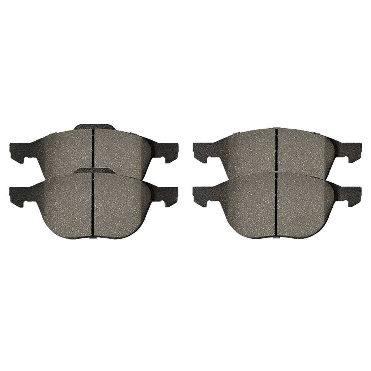 AutoShack Front Performance Ceramic Brake Pad Set Driver and Passenger ...