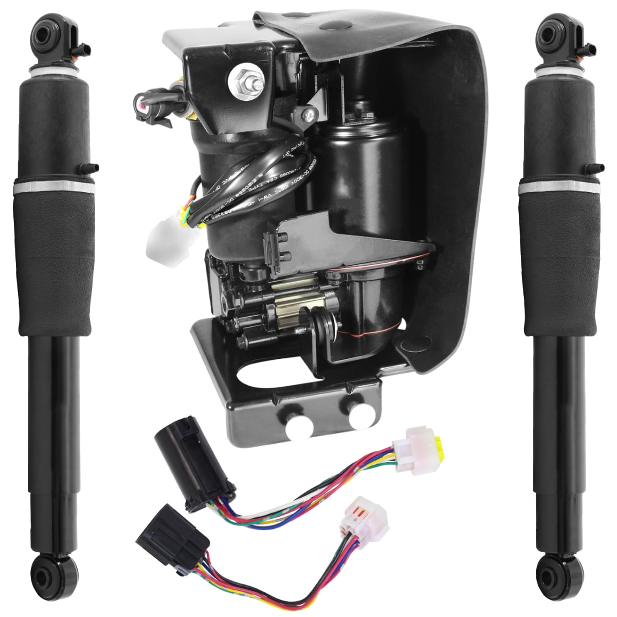 AutoShack Air Compressor and Air Strut Kit Set Replacement for ...