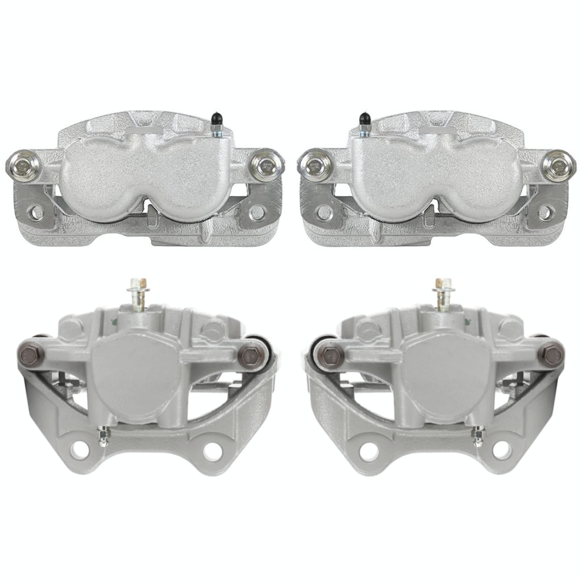 AutoShack Front and Rear Brake Calipers Assembly Kit Set of 4 Replacement for GMC Sierra 1500 ...