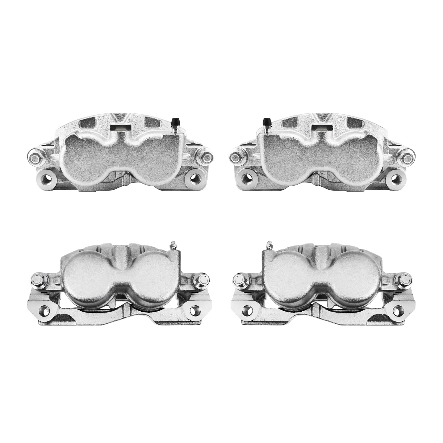 AutoShack Front and Rear Brake Calipers Set of 4 Assembly Replacement for 2003-2020 Chevrolet ...
