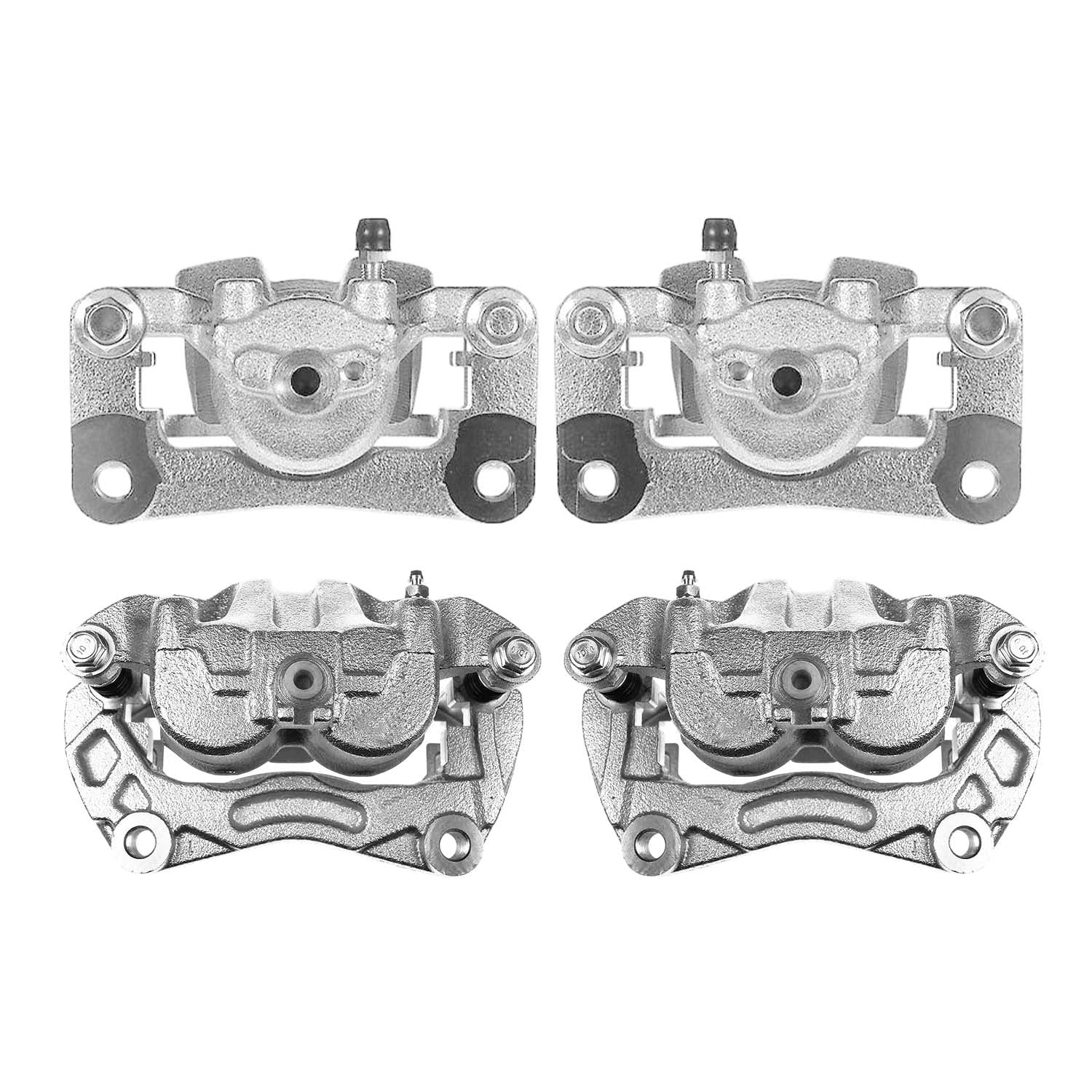 AutoShack Front & Rear Brake Calipers | Replacement for 2007-2008 ...