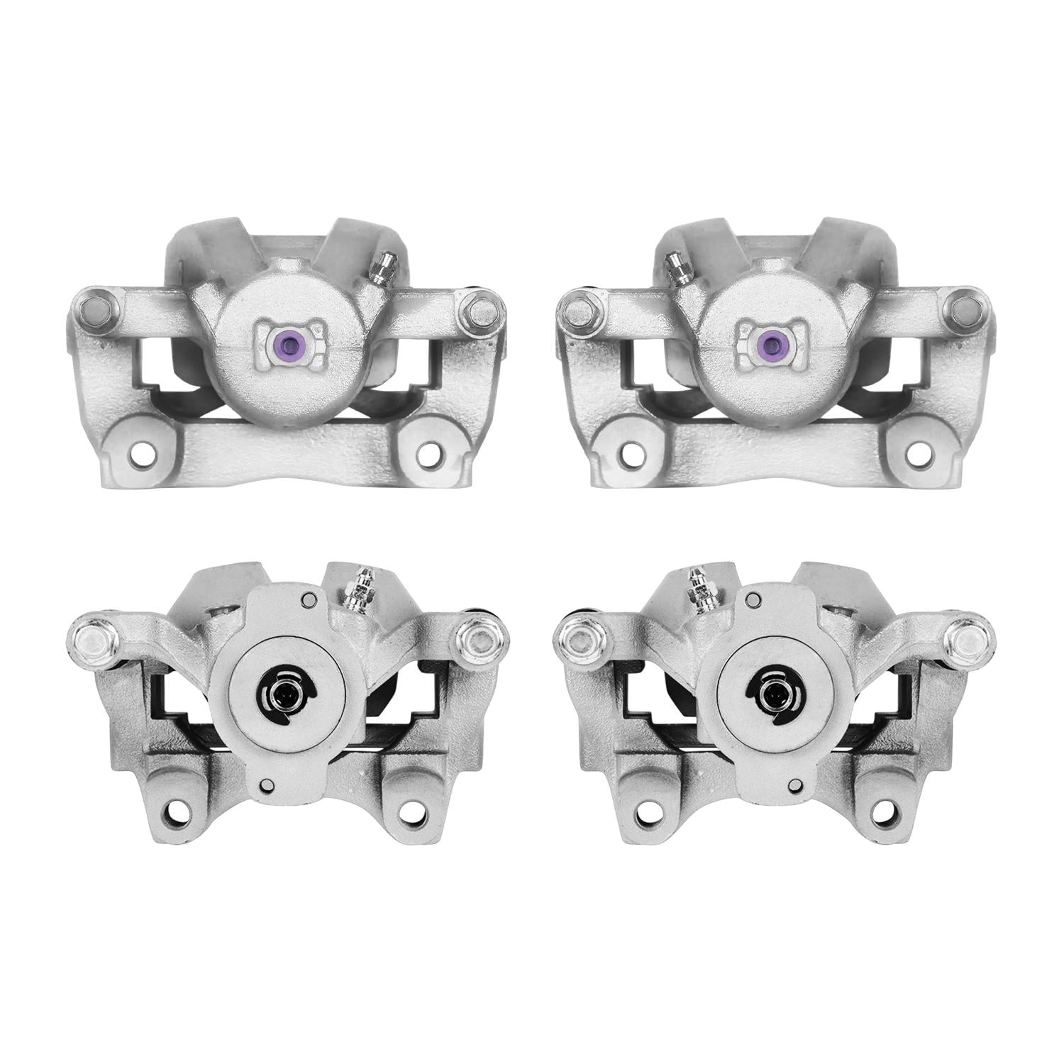 AutoShack Front and Rear Brake Calipers Set of 4 Assembly Replacement for 2017-2024 Honda CR-V 1 ...