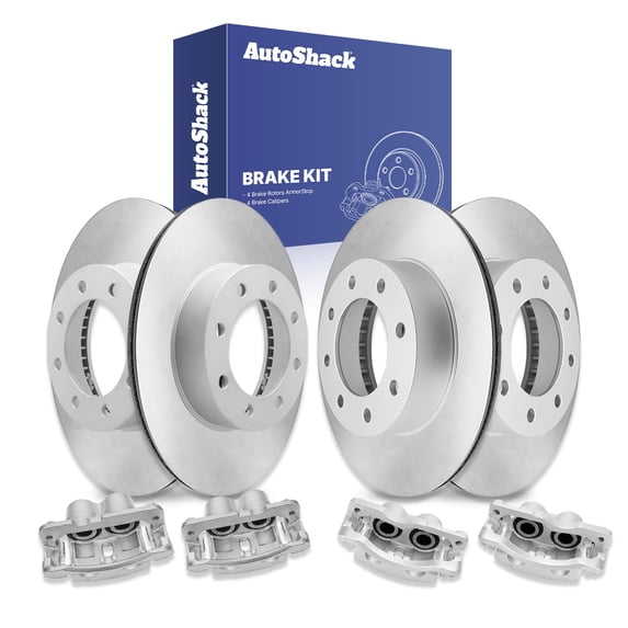 AutoShack Front & Rear Brake Rotors Calipers | Replacement for GMC ...