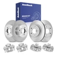 AutoShack Front & Rear Brake Rotors Calipers | Replacement for 2009 ...