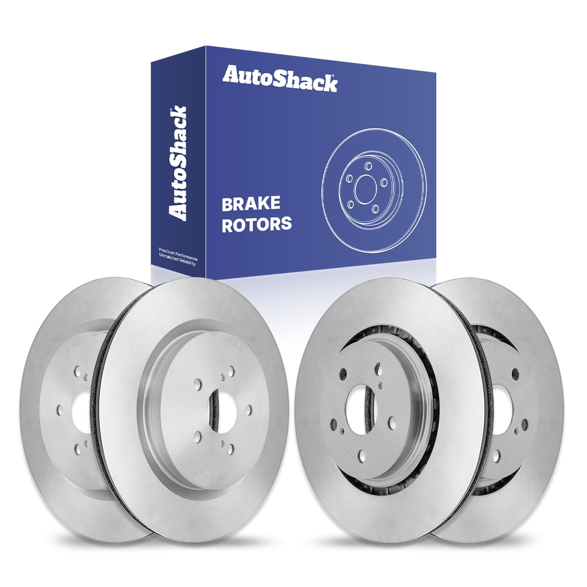 AutoShack Front & Rear Brake Rotors for Lexus, RX350 2016-2022 RX450h ...