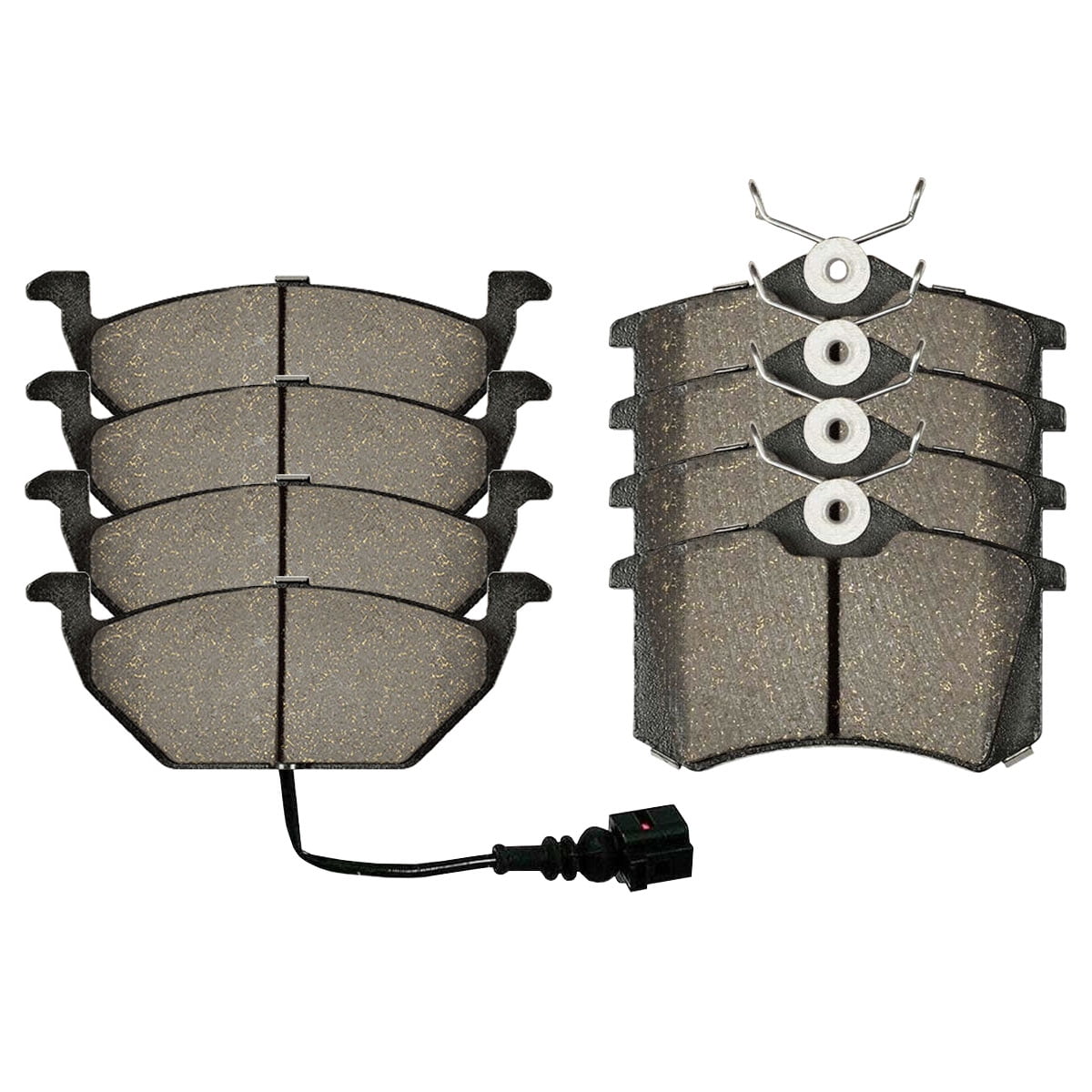 AutoShack Front and Rear Ceramic Brake Pads Kit Replacement for 2000 ...