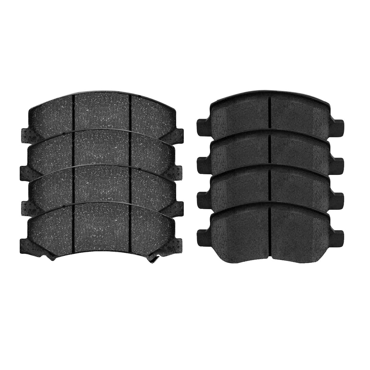 AutoShack Front and Rear Ceramic Brake Pads Set 8pcs Replacement for ...