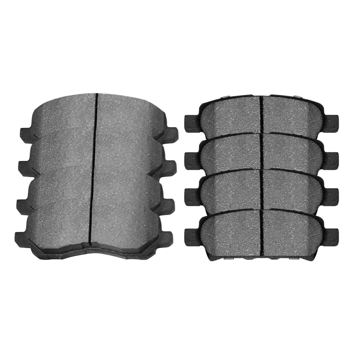 AutoShack Front and Rear Ceramic Brake Pads Kit Replacement for 2007 ...