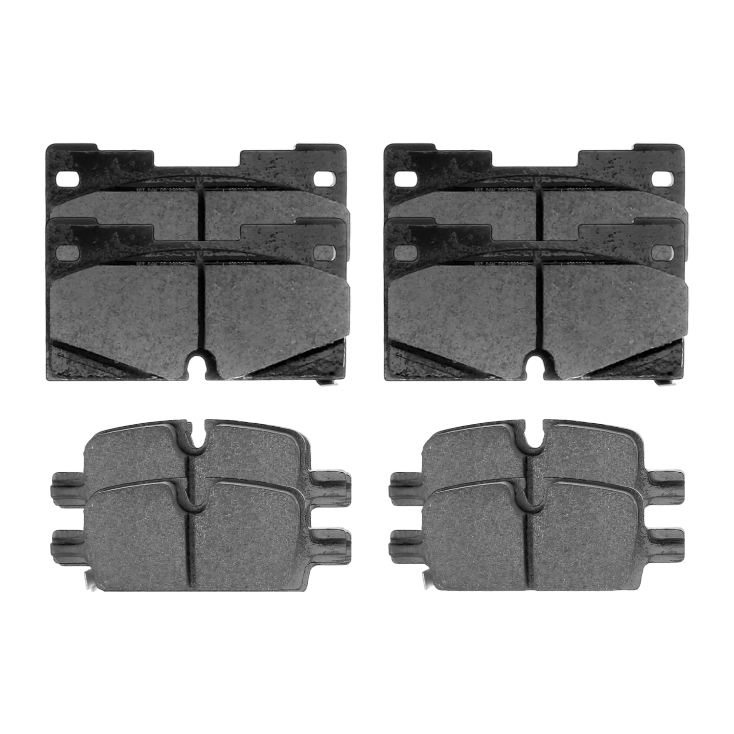 AutoShack Front & Rear Ceramic Brake Pads Set - Engineered for ...