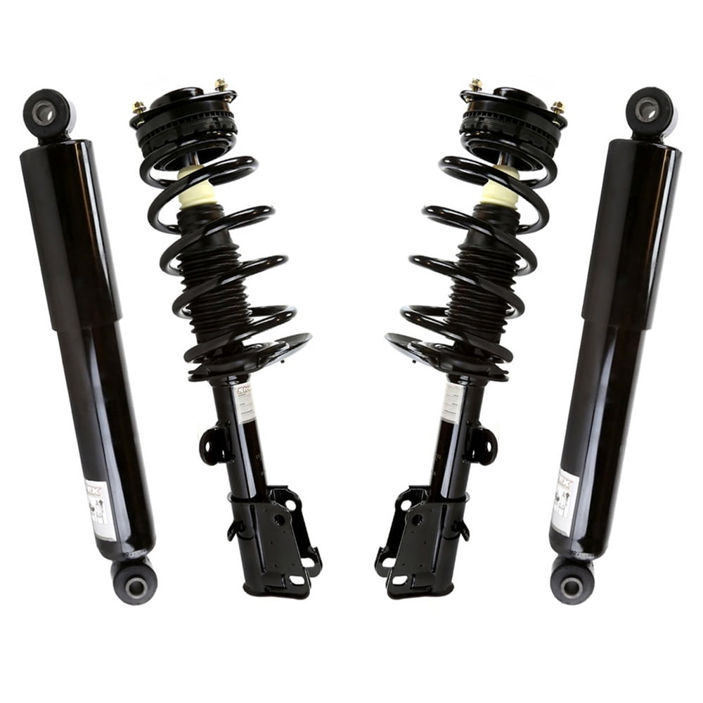 AutoShack Front Complete Strut & Coil Spring + Shock Absorber ...