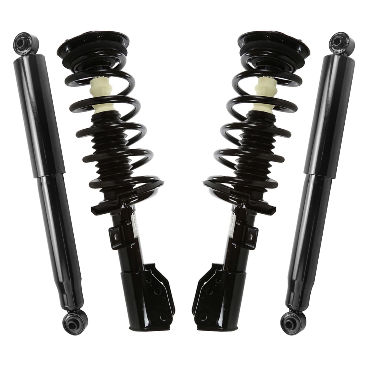AutoShack Front and Rear Complete Strut & Coil Spring Assemblies ...