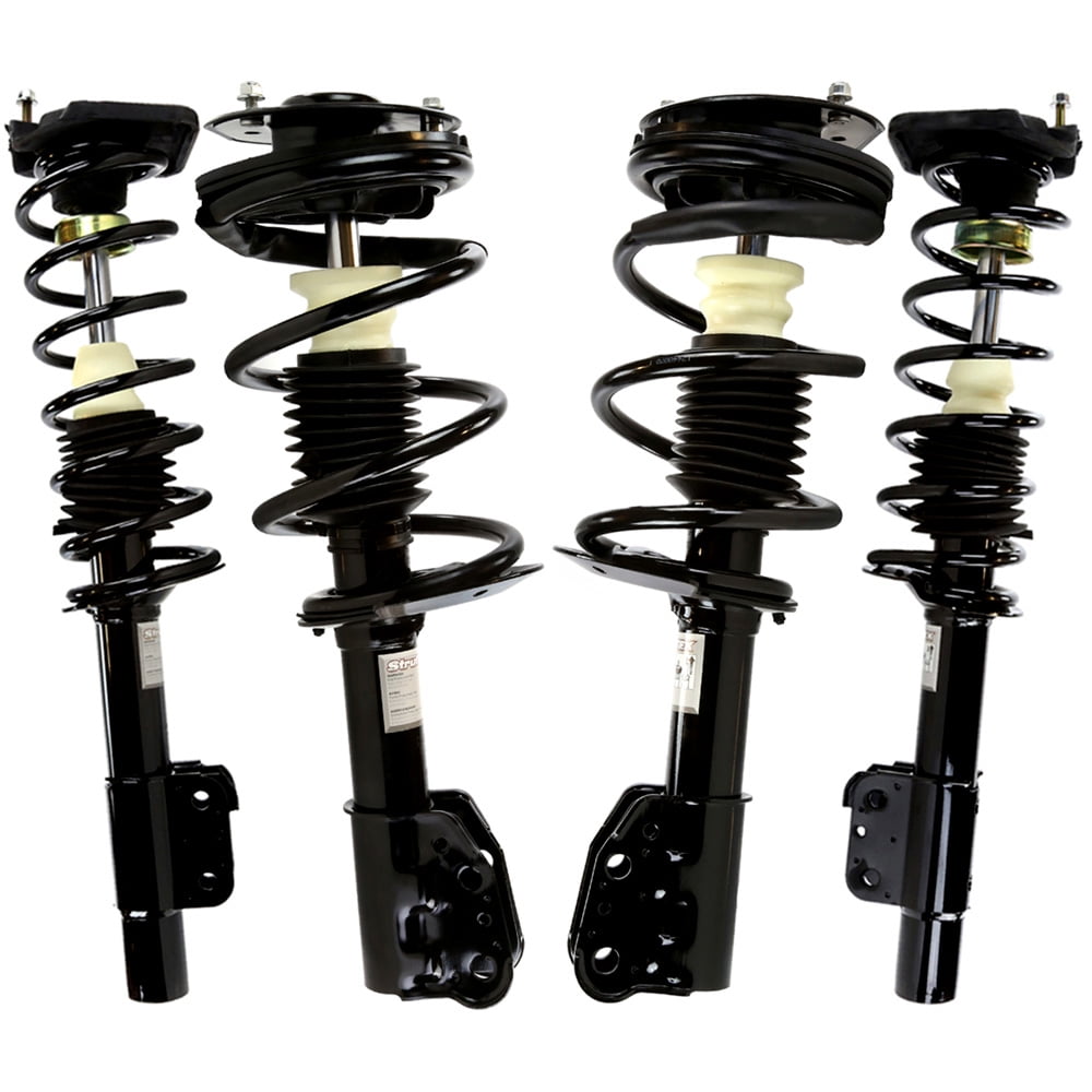 AutoShack Front & Rear Complete Strut & Coil Spring | Replacement for ...