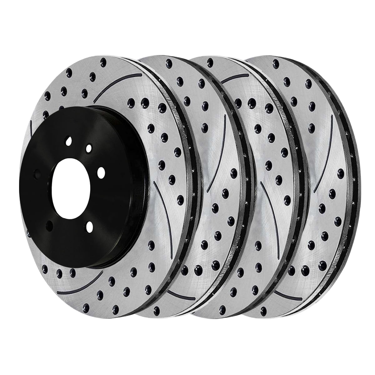 Black Brake Rotors