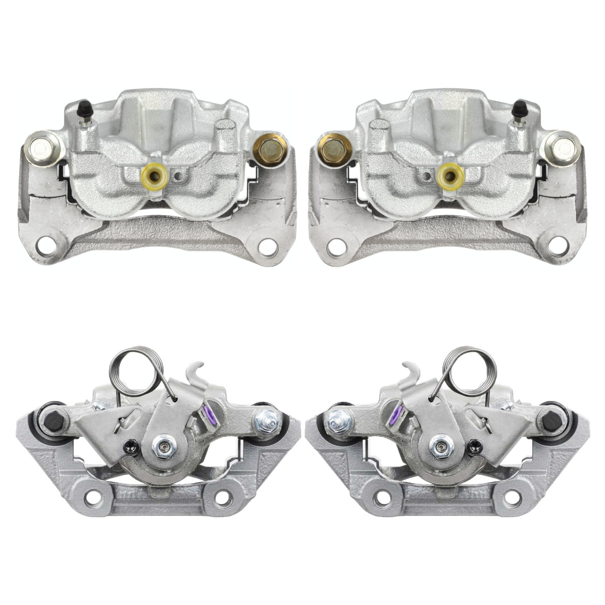 AutoShack Front & Rear Brake Calipers | Replacement for 2011-2014 Ford ...