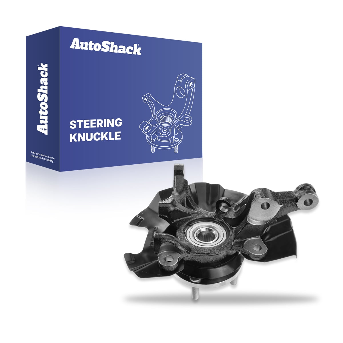 AutoShack Front Loaded Steering Knuckle and Wheel Hub Bearing Assembly ...