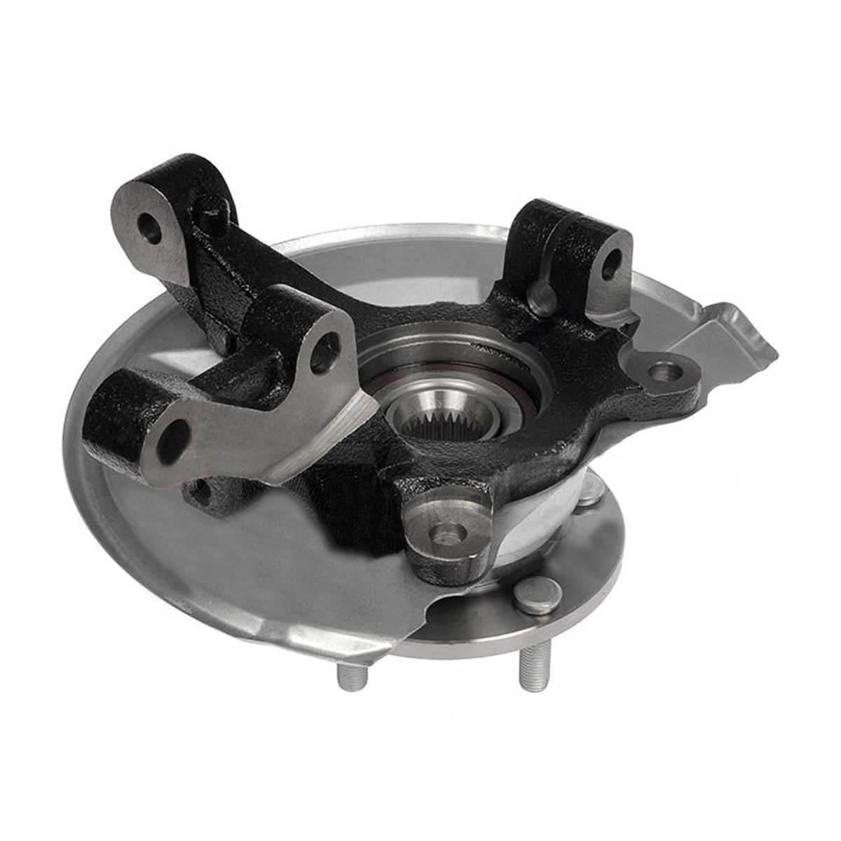 AutoShack Steering Knuckle & Wheel Bearing Assembly, 5 Lugs, for 2007 ...