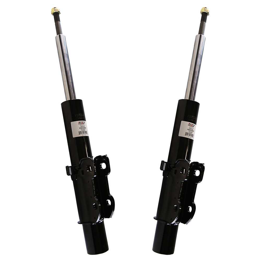 AutoShack Front Bare Struts Shock Absorbers Set Driver and Passenger ...
