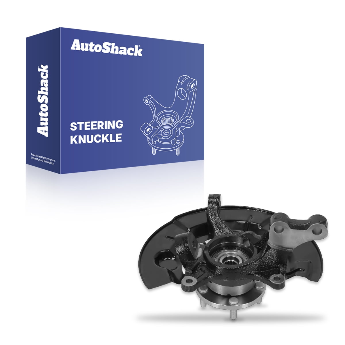 AutoShack Front Loaded Steering Knuckle and Wheel Hub Bearing Assembly ...