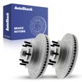 AutoShack Front Brake Rotors for Ford, E-350 Super Duty 2008-2019, RWD ...