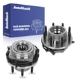 AutoShack Front Wheel Hub Bearing Assemblies - Driver and Passenger ...