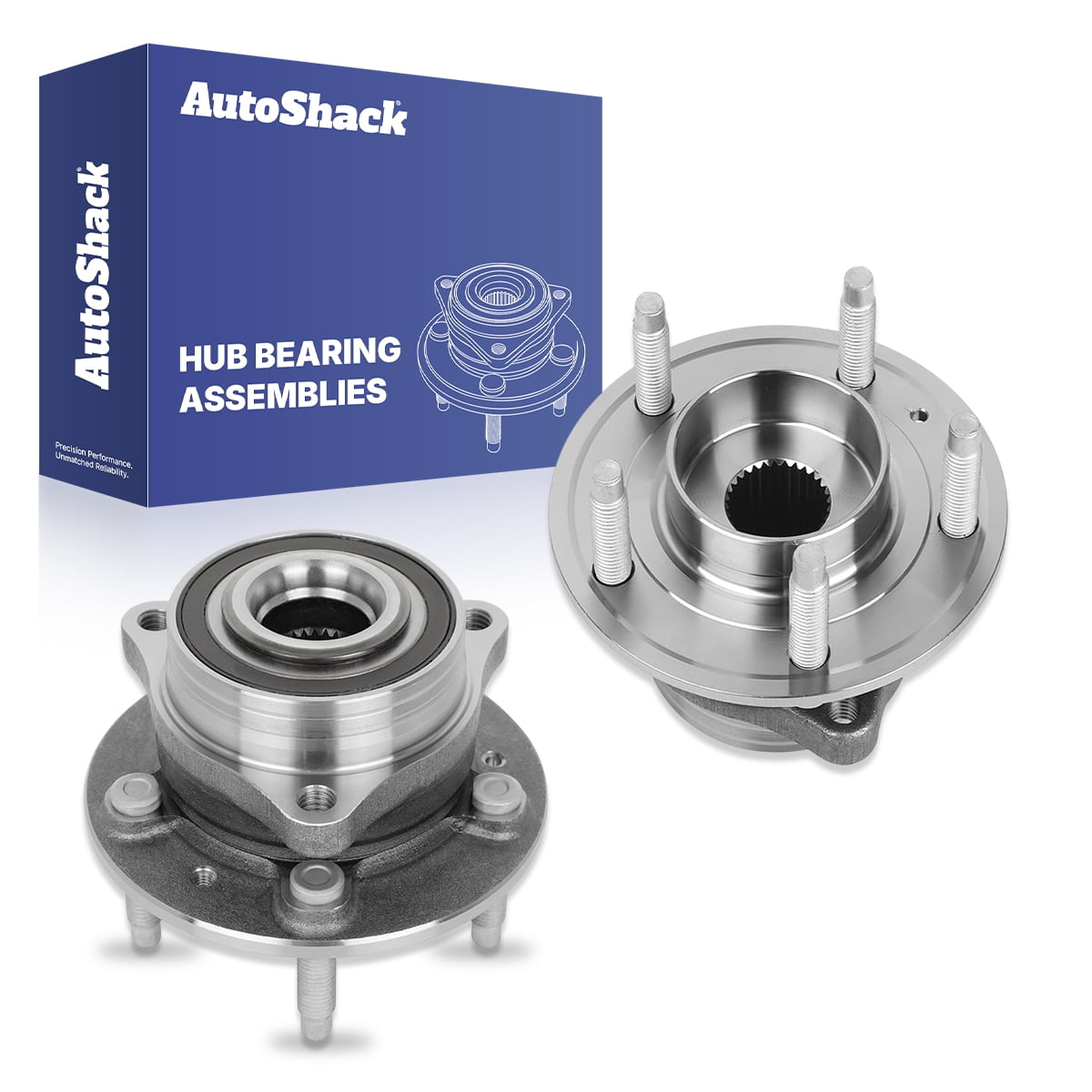 AutoShack Front or Rear Wheel Hub Bearing Assemblies - Driver and ...