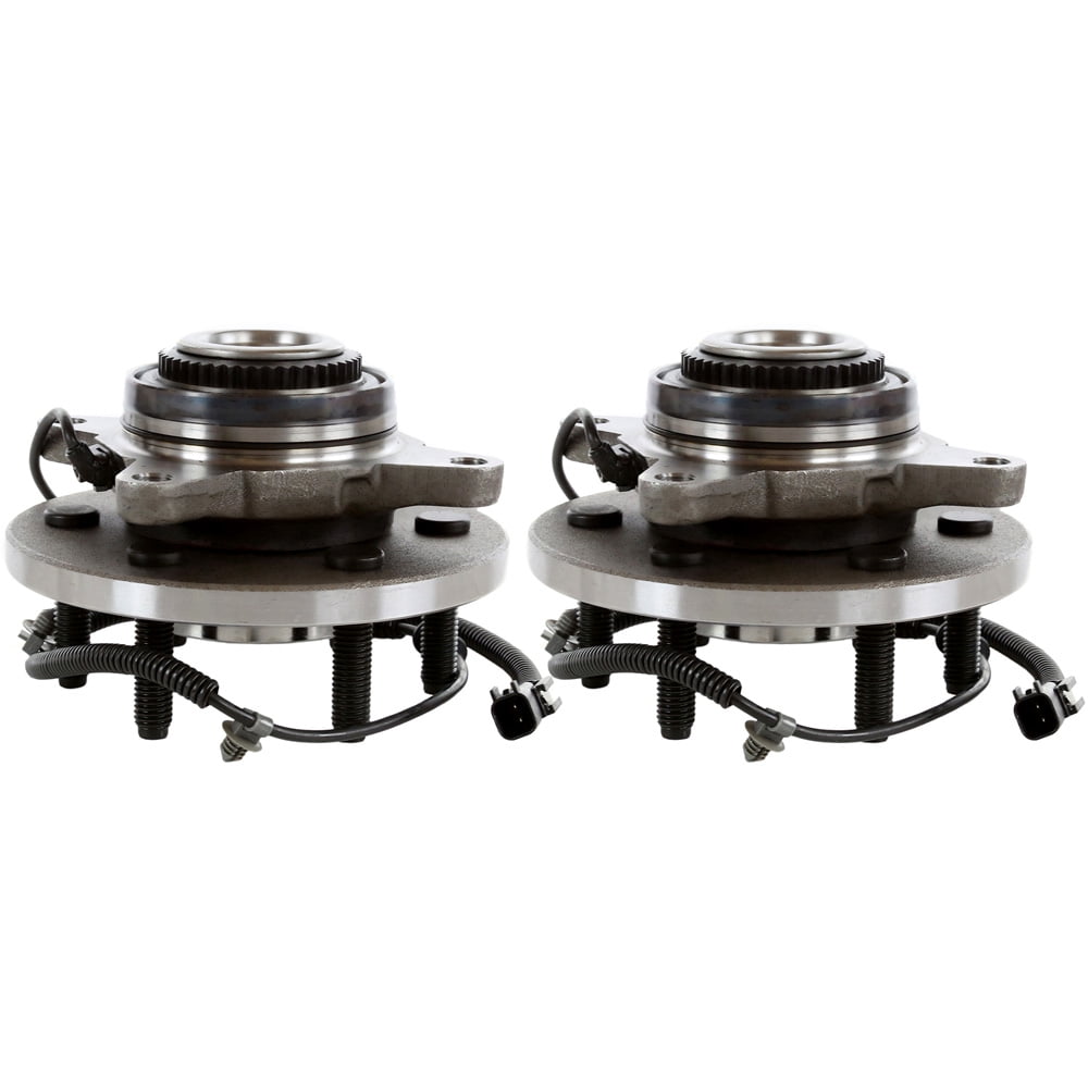 AutoShack Front Wheel Hub Bearing Pair Driver and Passenger Side ...