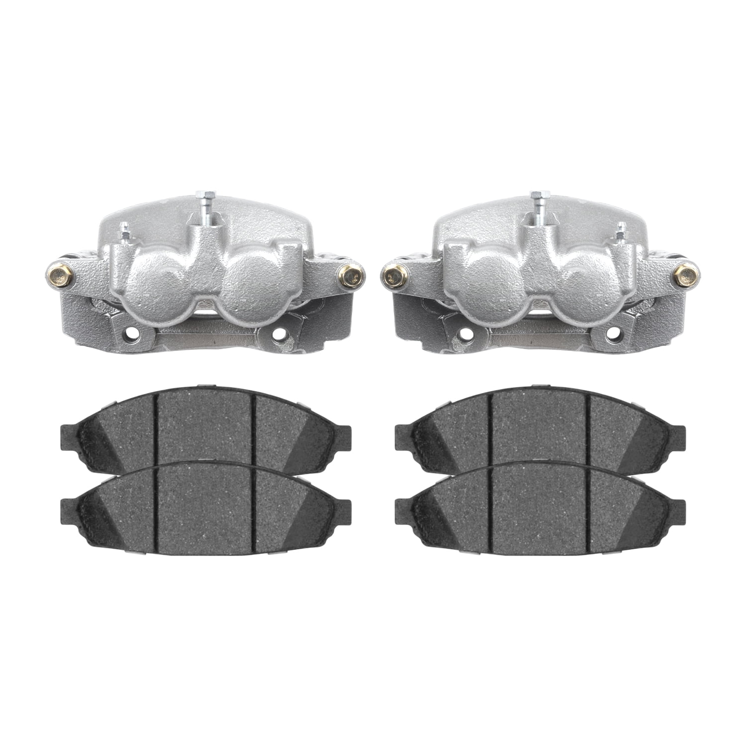 AutoShack Pair of 2 Front Driver and Passenger Side Brake Calipers and ...