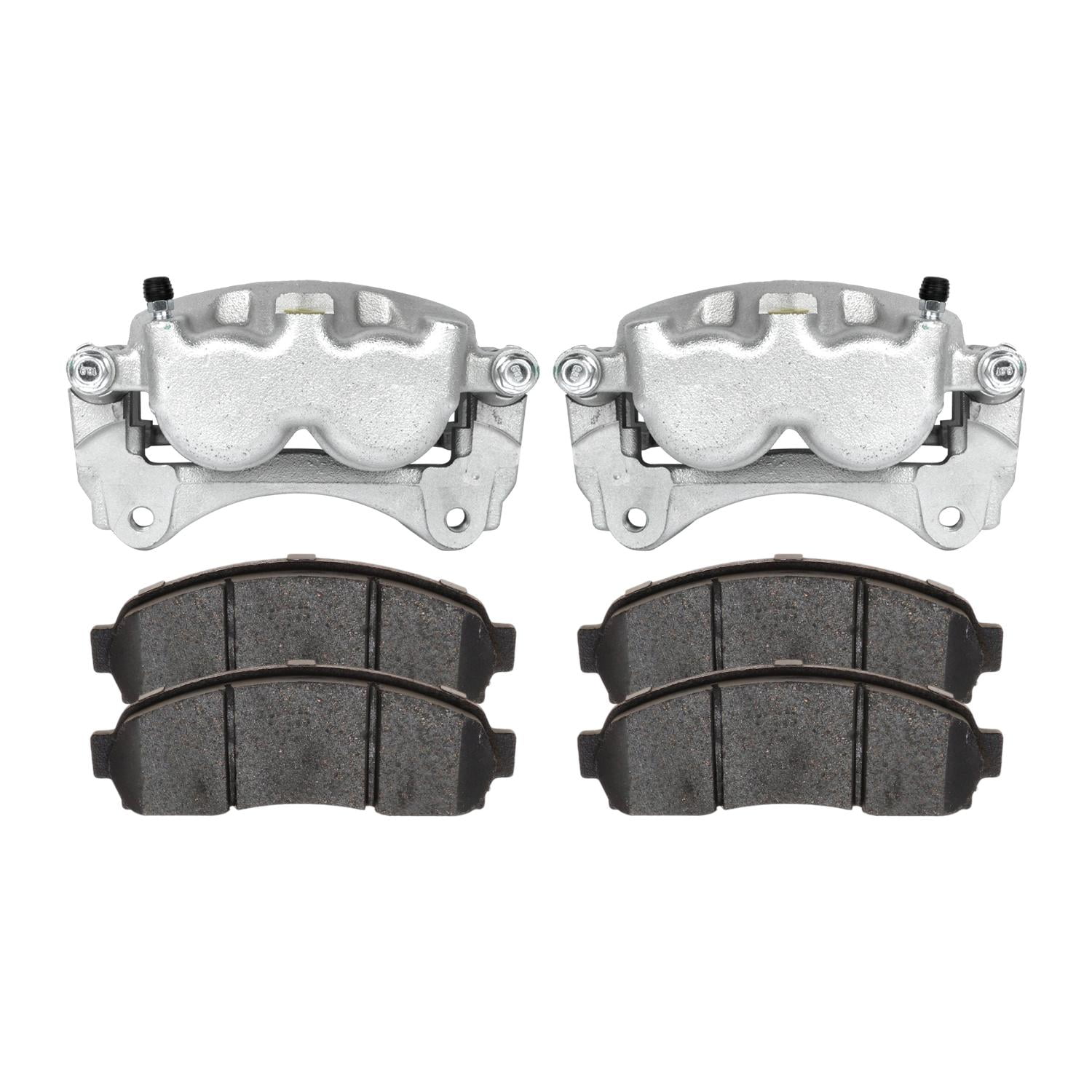 AutoShack Pair of 2 Front Driver and Passenger Side Brake Calipers and ...