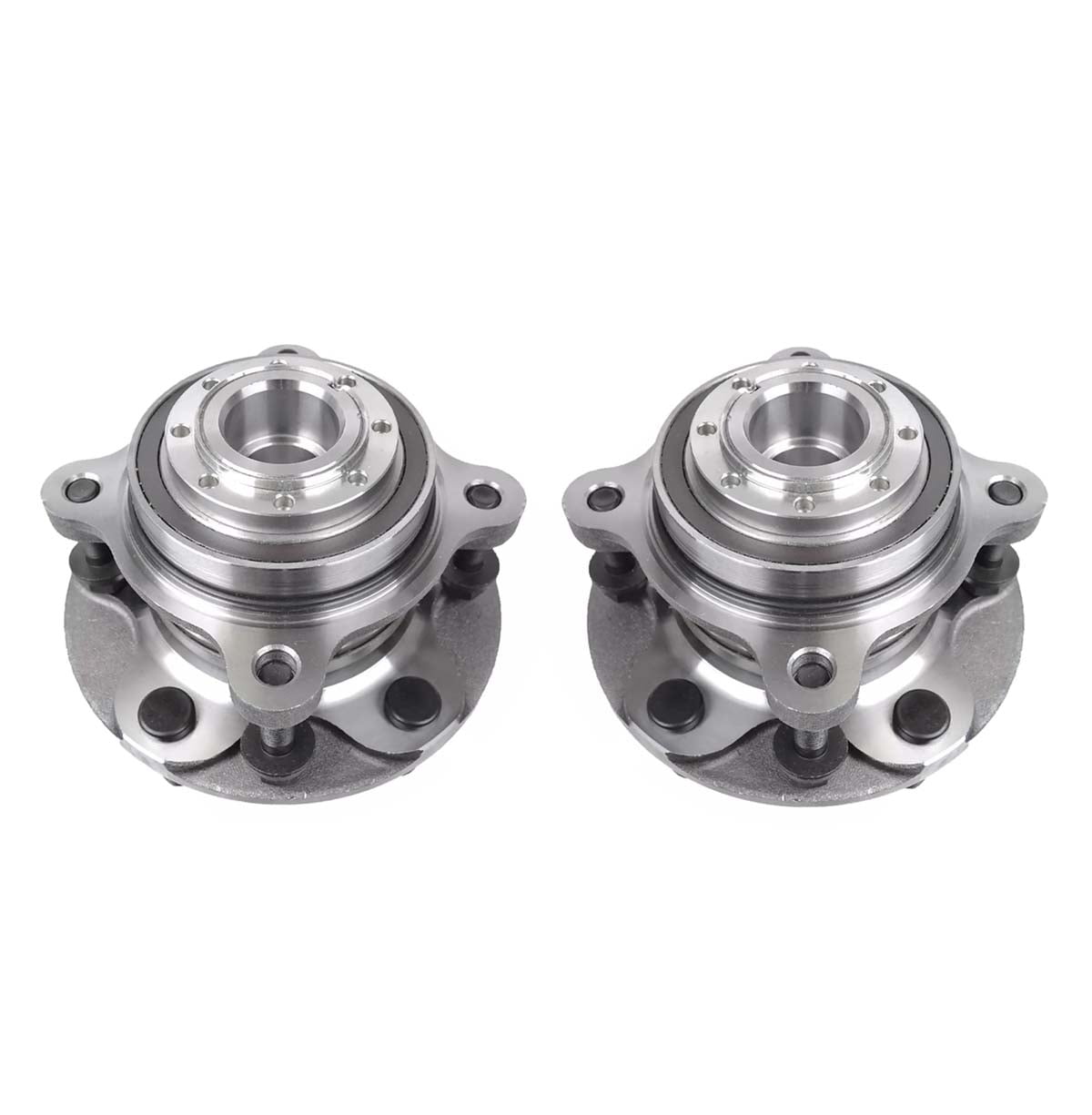 AutoShack Pair of 2 Front Wheel Hub Bearing with ABS Pair of 2 Driver ...