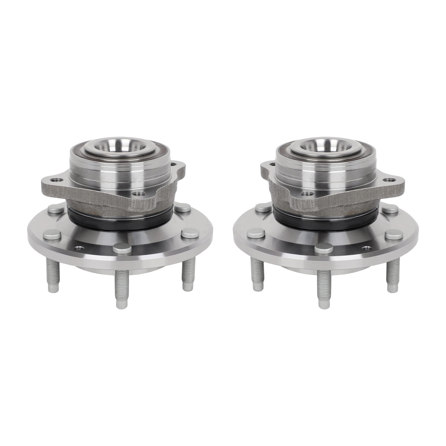 AutoShack Pair of 2 Front Wheel Hub Bearing with ABS Replacement for 6 ...