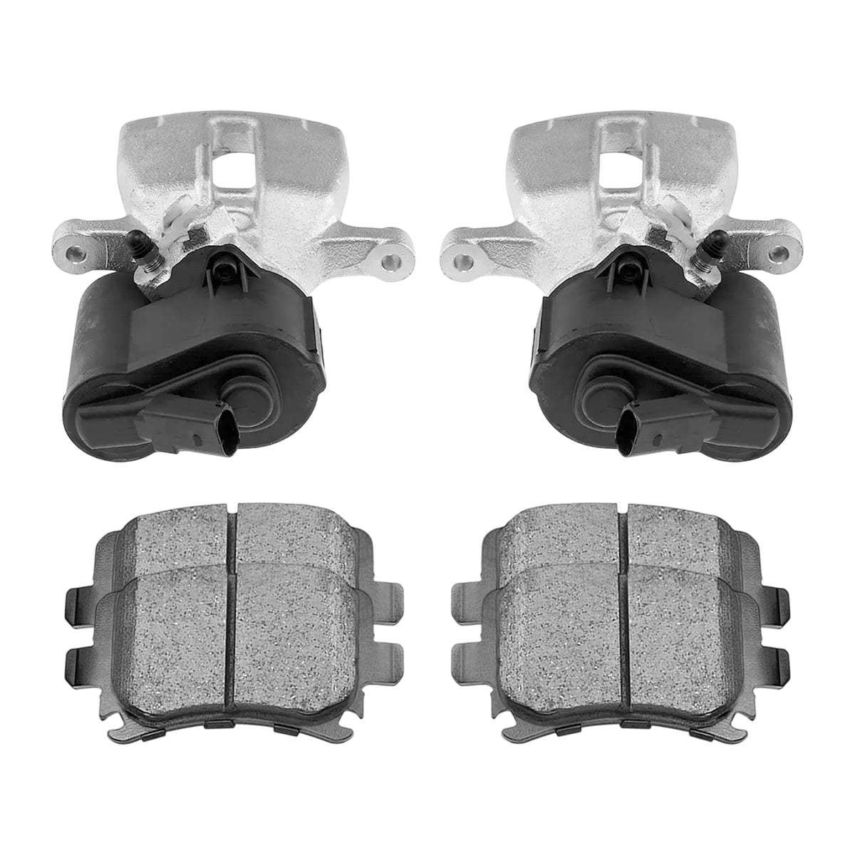 AutoShack Pair of 2 Rear Driver and Passenger Side Brake Calipers and ...