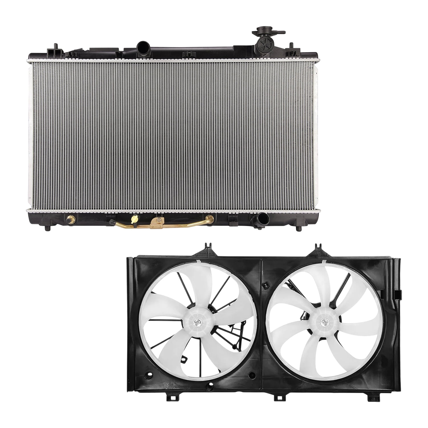 AutoShack Radiator & Cooling Fan Assembly Compatible with Lexus, ES350 ...