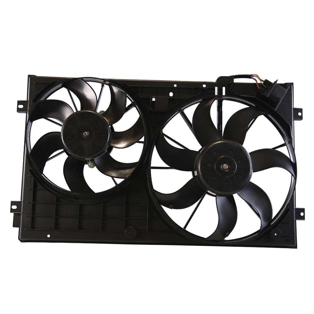 AutoShack Radiator Cooling Fan for 2006-15 VW Jetta/Golf, 2010-14 ...