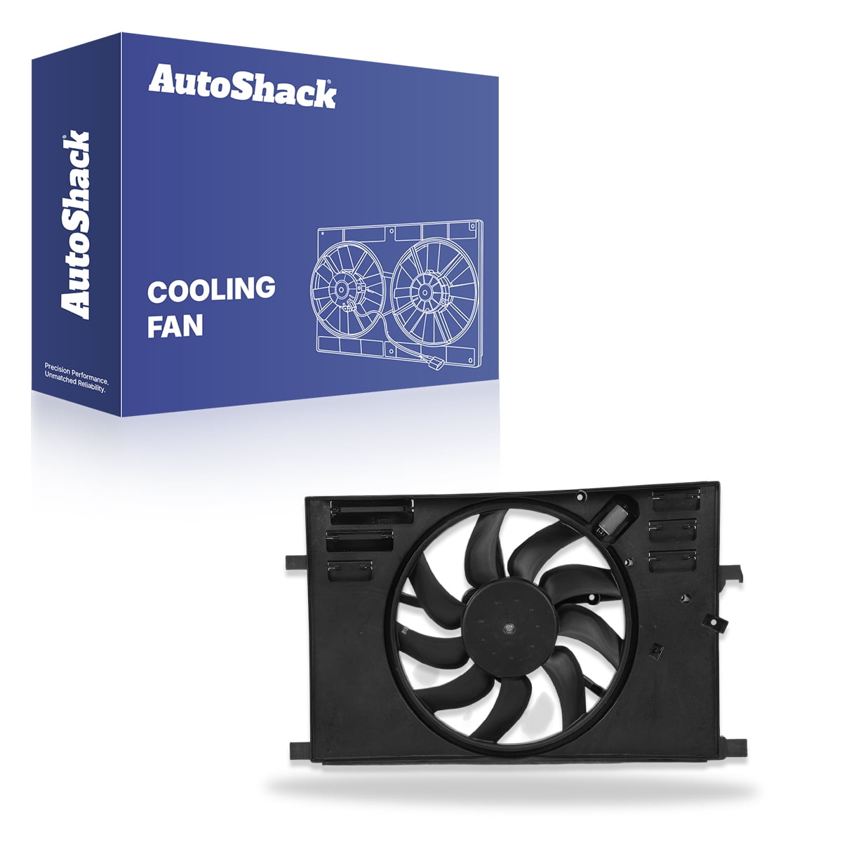 AutoShack Radiator Cooling Fan Assembly, Replacement for Jeep Renegade ...