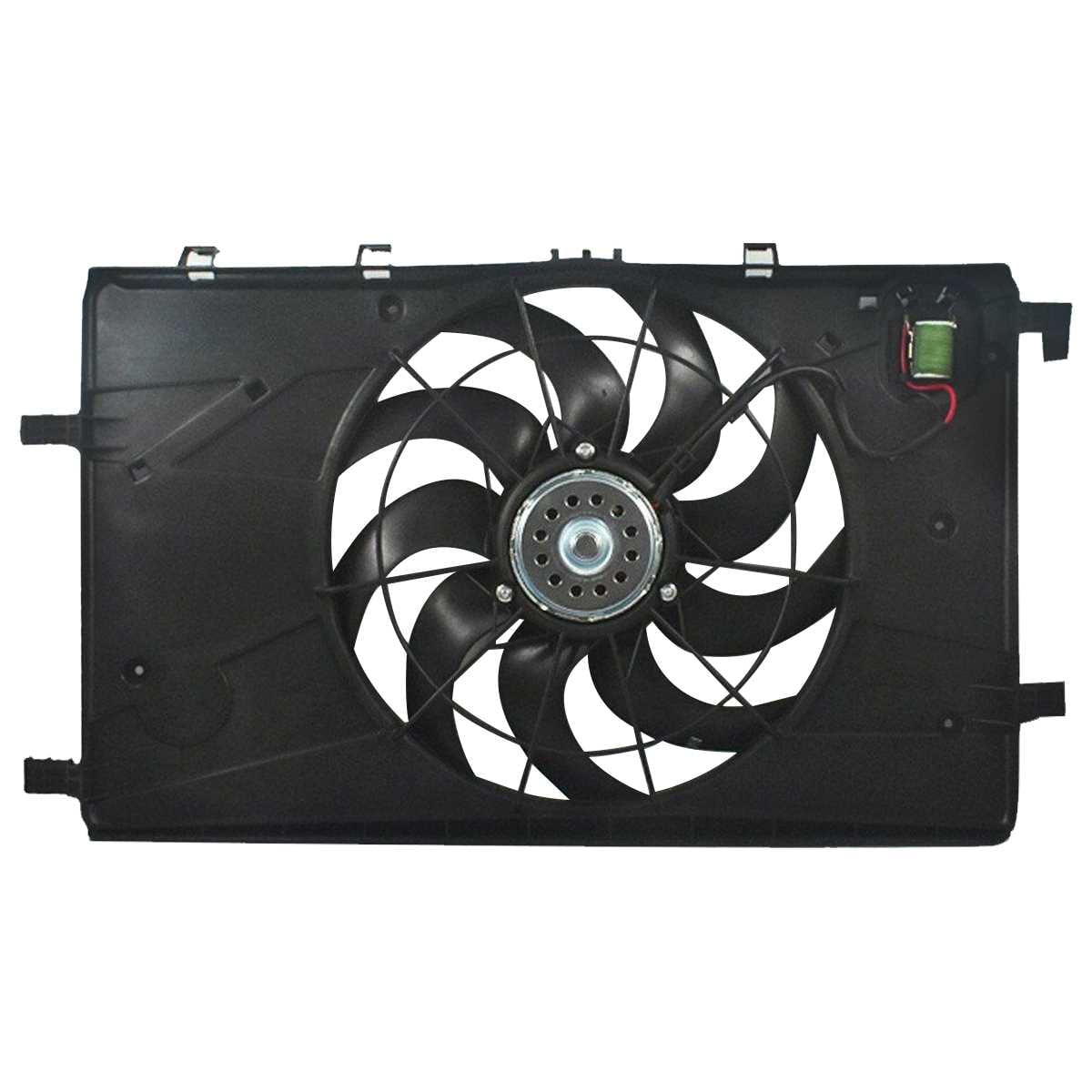 AutoShack Chevy Radiator Cooling Fan Assembly for 2011-2014 Chevrolet ...