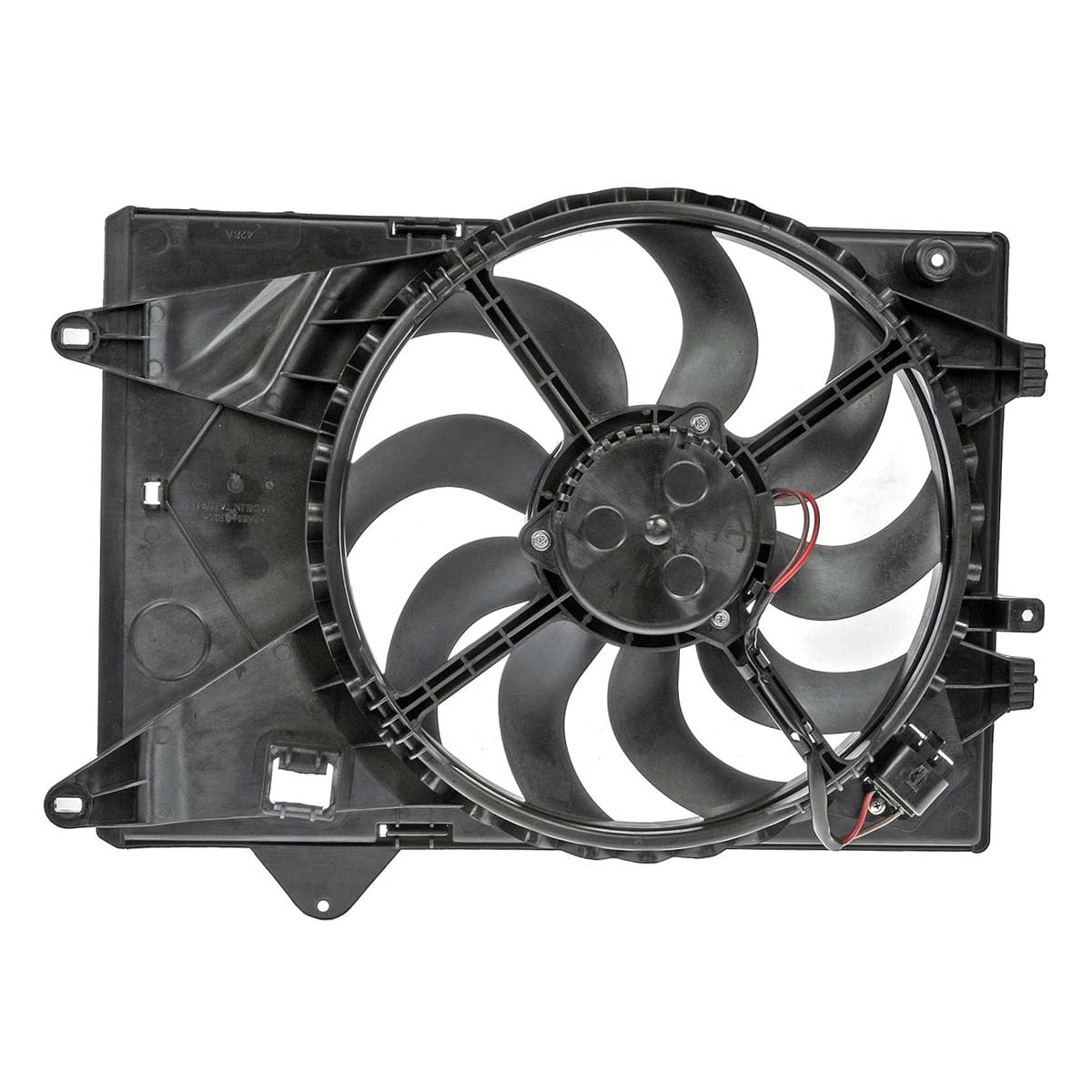 AutoShack Radiator Cooling Fan Assembly | Replacement for 2012-2018 ...