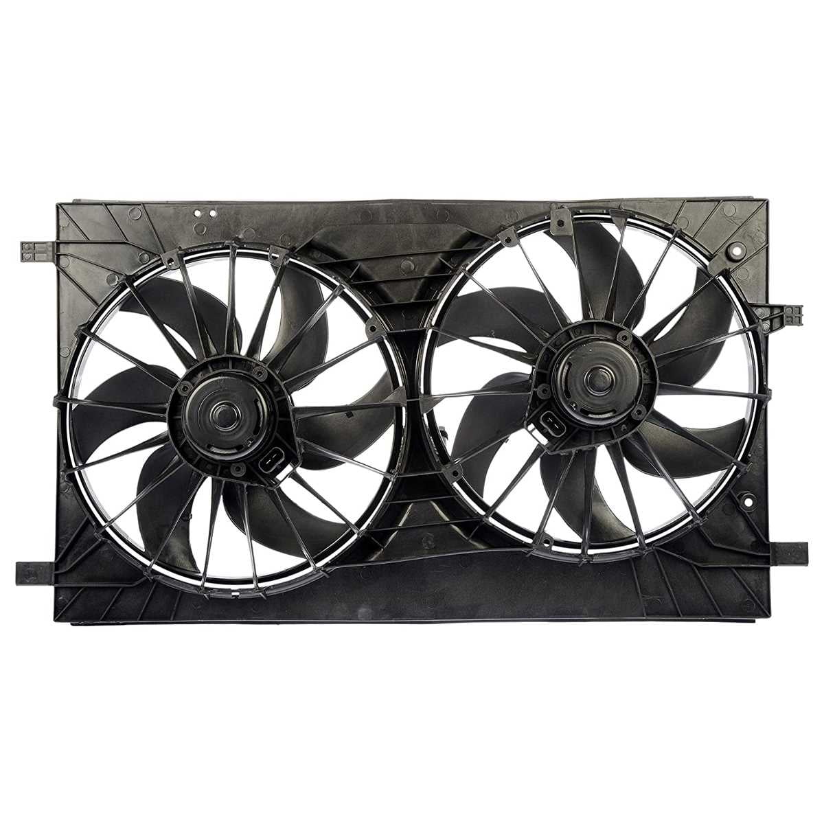 AutoShack Radiator Fan Assembly for 2007-14 Jeep, Dodge, Chrysler 2.4L ...