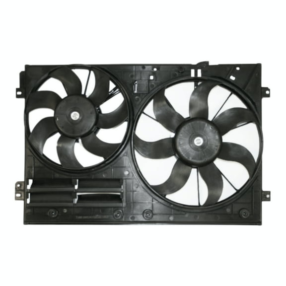 Volkswagen New Jetta Dual Radiator And Condenser Fan Assembly