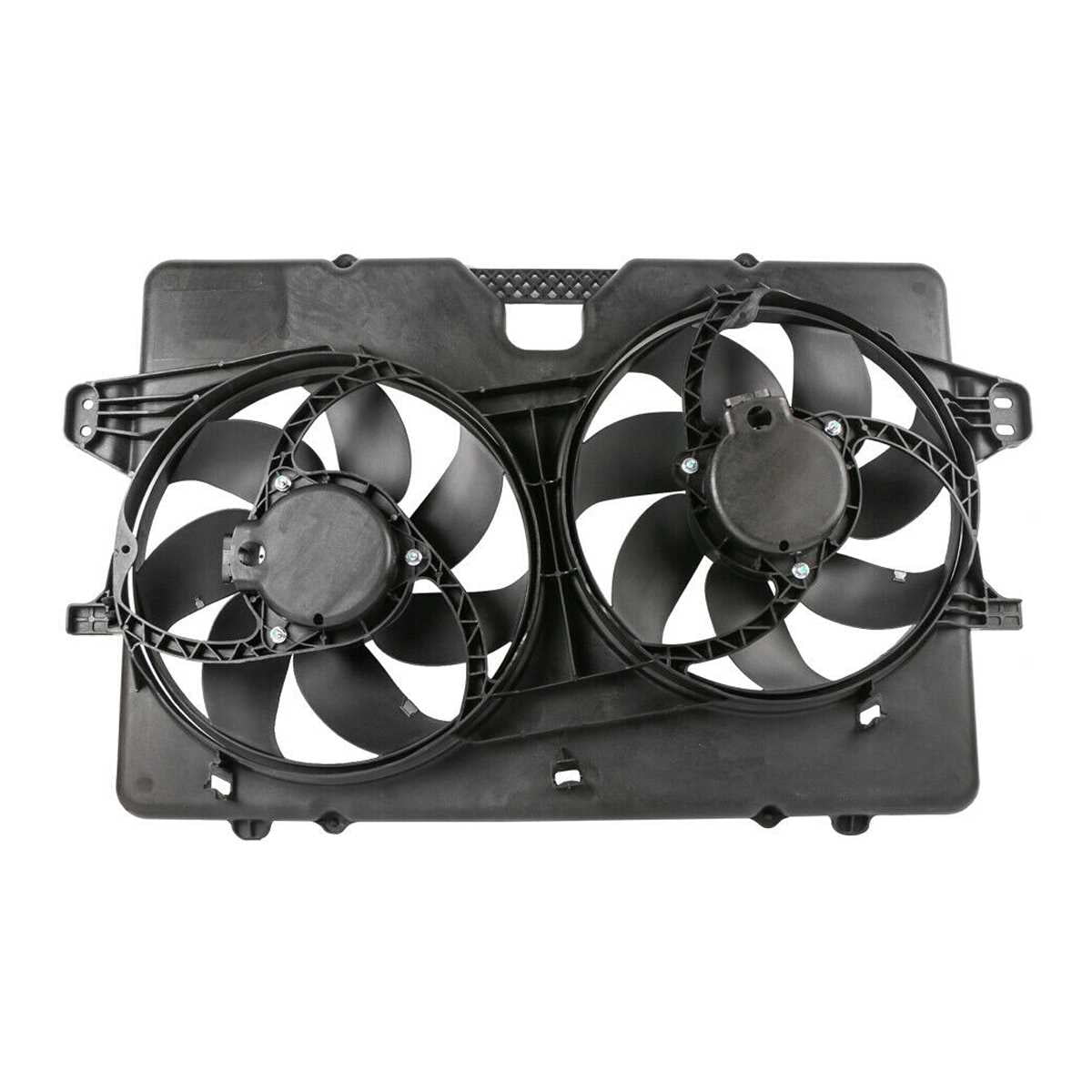 AutoShack Dual Radiator Cooling Fan Assembly for 2008-2012 Ford Escape ...