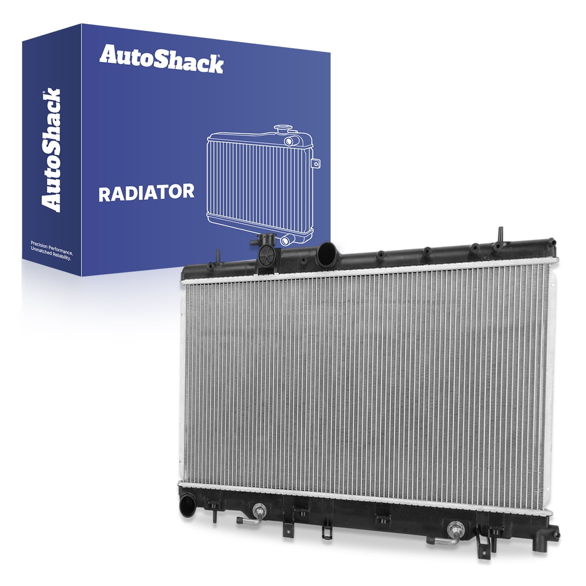 AutoShack Automotive Radiator, Aluminum, Fits Subaru Impreza Baja Saab ...