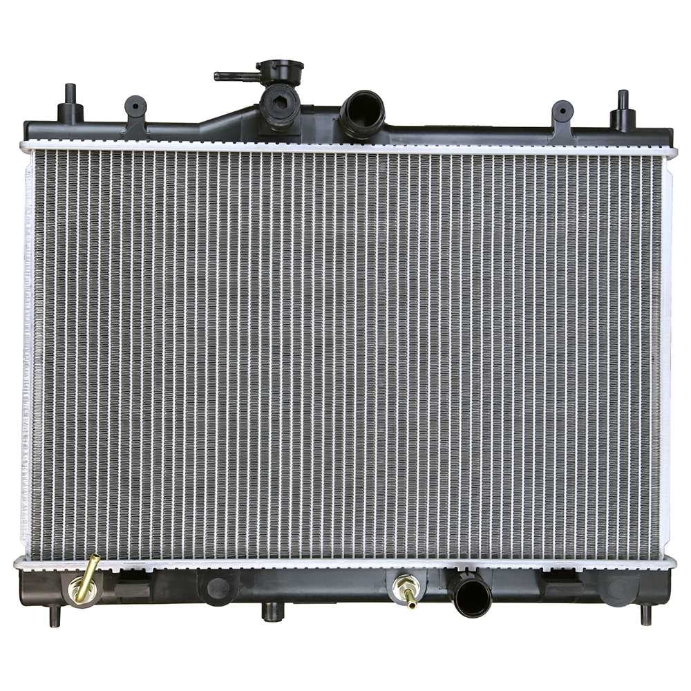 AutoShack Engine Coolant Radiator for 2007-2011 Nissan Versa, 2009-2014 ...