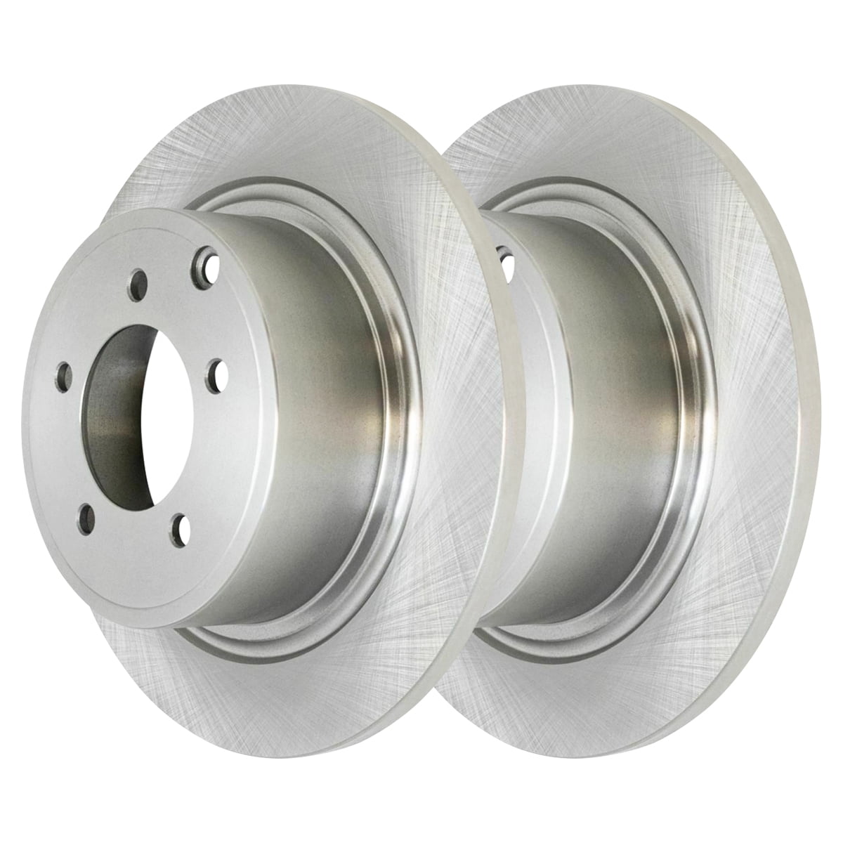 AutoShack Rear Brake Rotors Pair of 2 Driver and Passenger Side ...